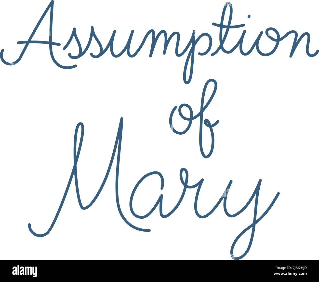 Holy assumption religion Cut Out Stock Images & Pictures - Alamy
