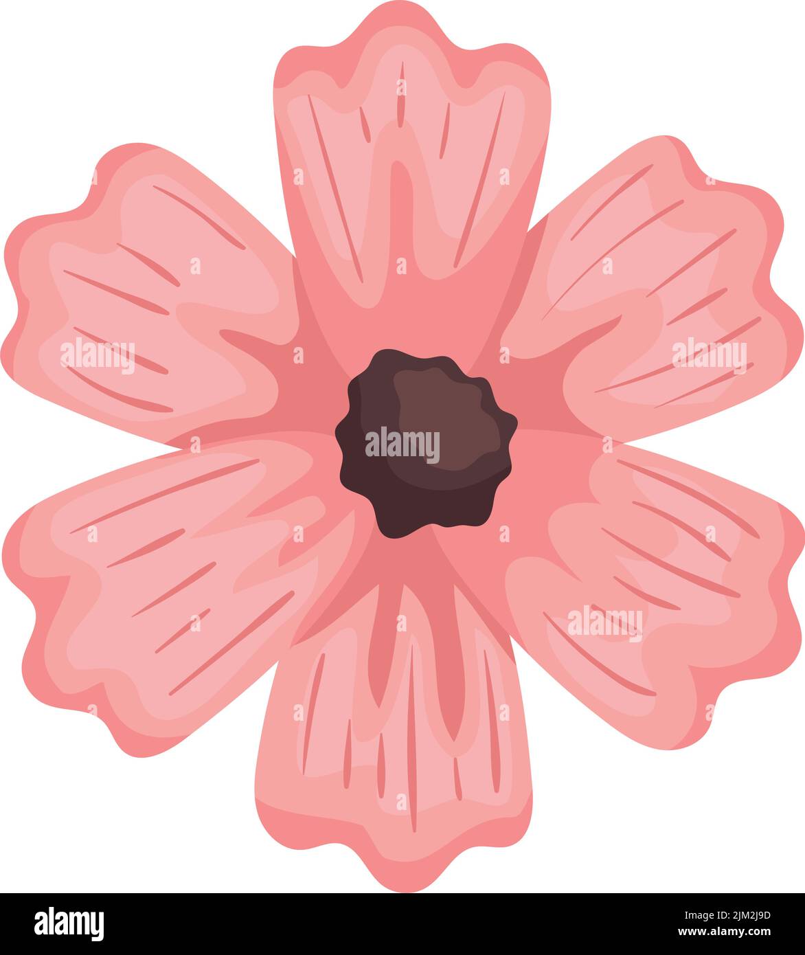 pink flower garden Stock Vector Image & Art - Alamy