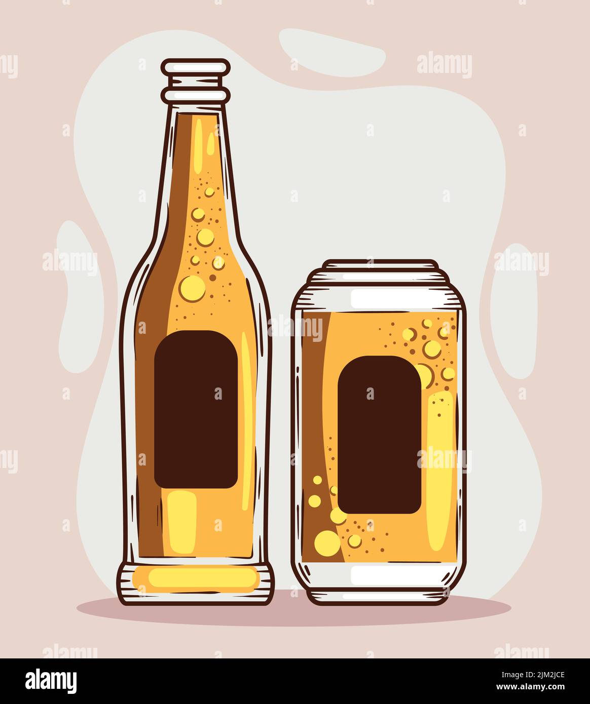 Cool beers Stock Vector Images - Alamy