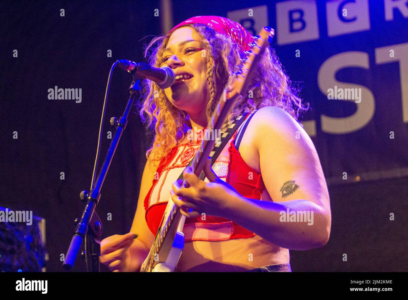 Cherym, performing at the 2022 Stendhal Festival. The Stendhal festival ...
