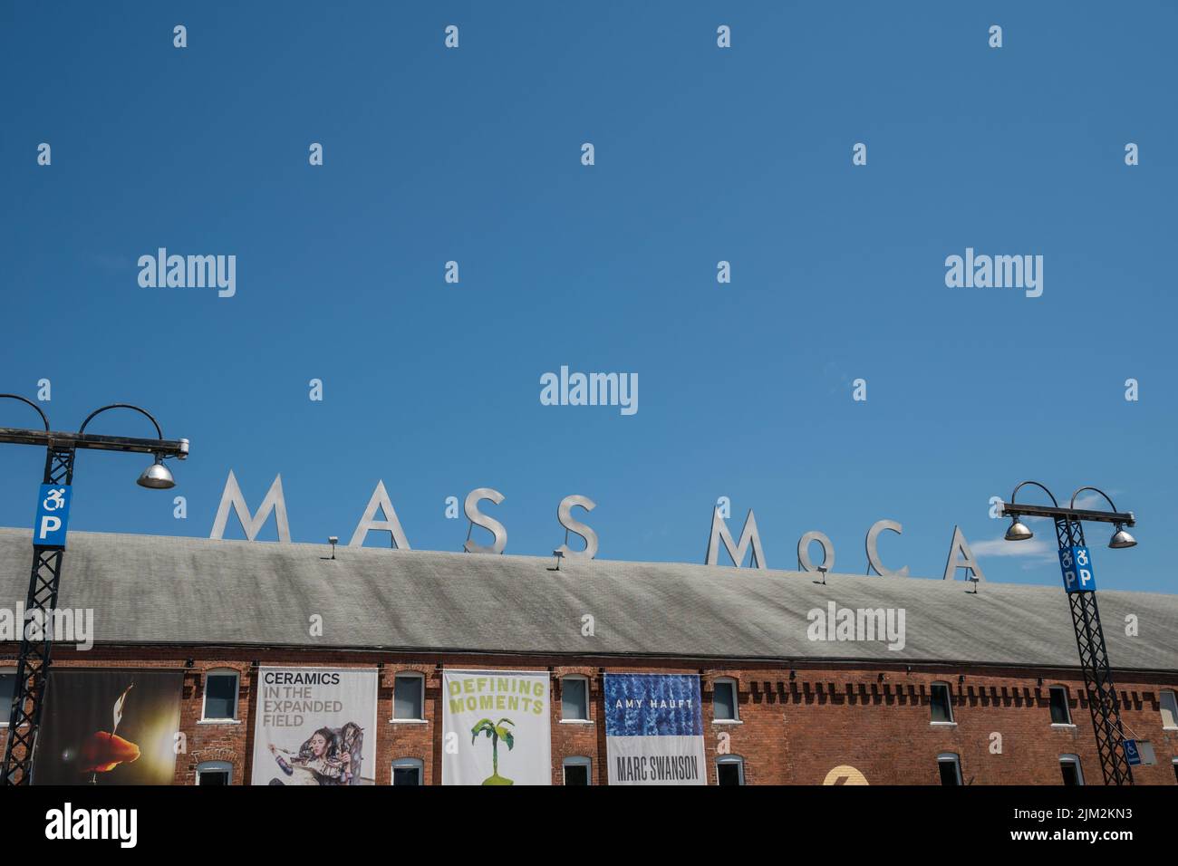 North Adams, Massachusetts, US-July 20, 2022: Massachusetts Museum of ...