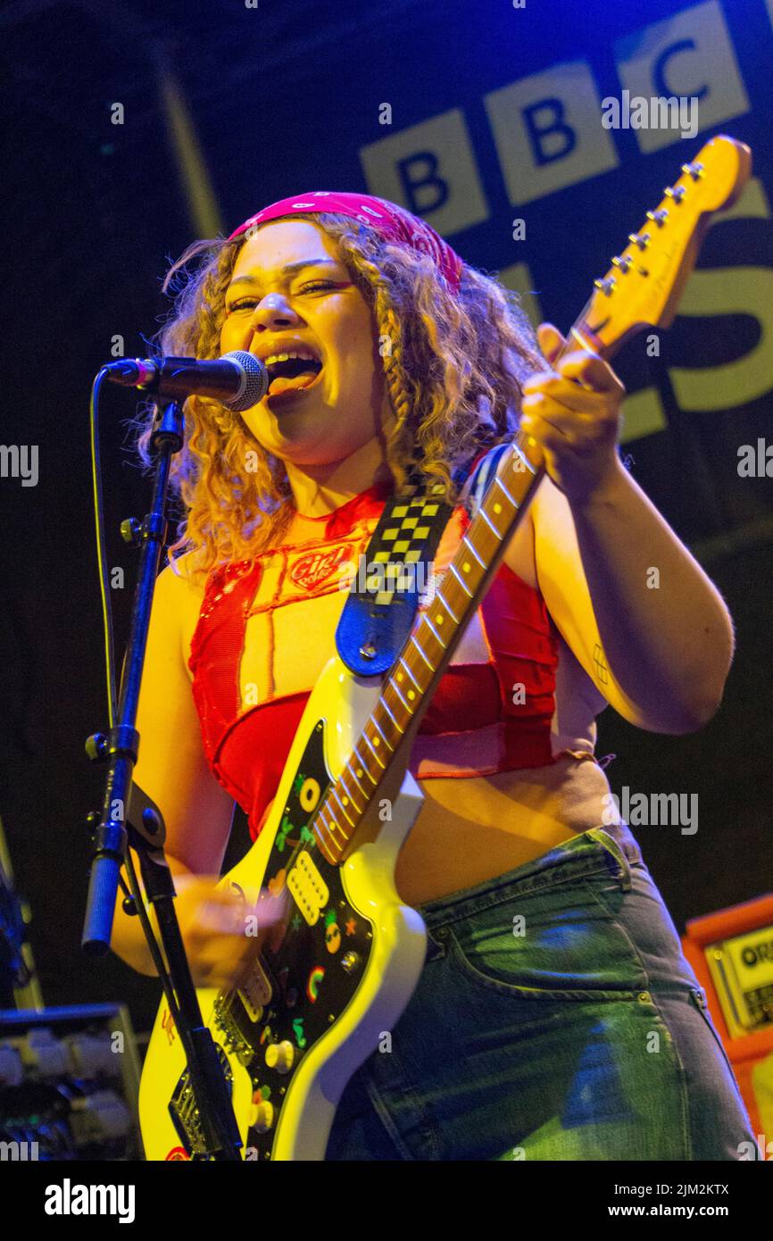 Cherym, performing at the 2022 Stendhal Festival. The Stendhal festival ...