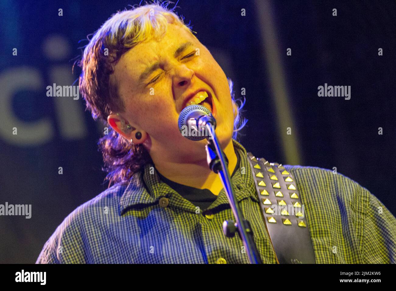 Cherym, performing at the 2022 Stendhal Festival. The Stendhal festival ...