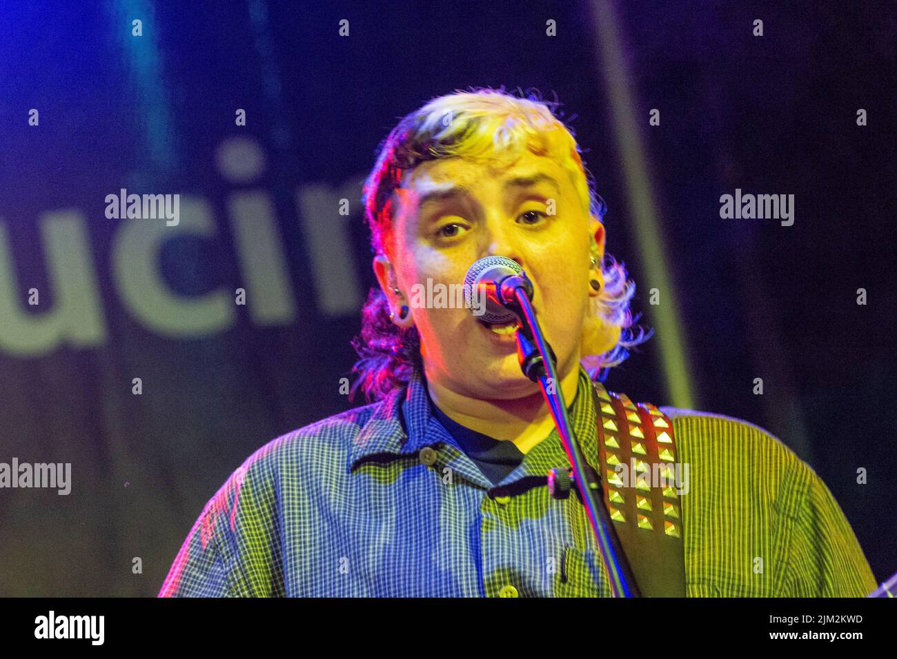 Cherym, performing at the 2022 Stendhal Festival. The Stendhal festival ...