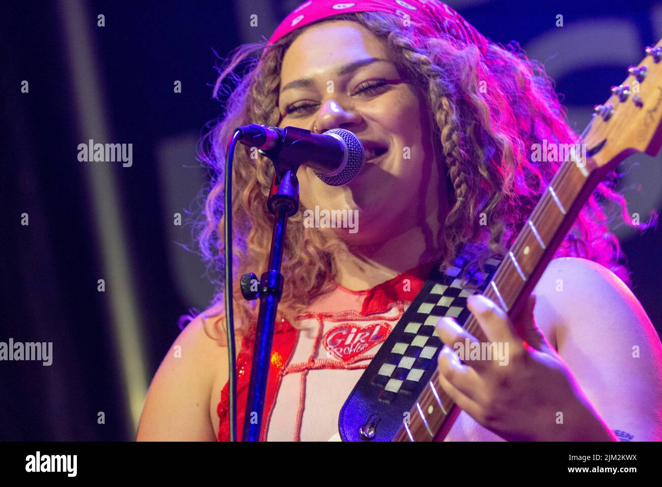 Cherym, performing at the 2022 Stendhal Festival. The Stendhal festival ...