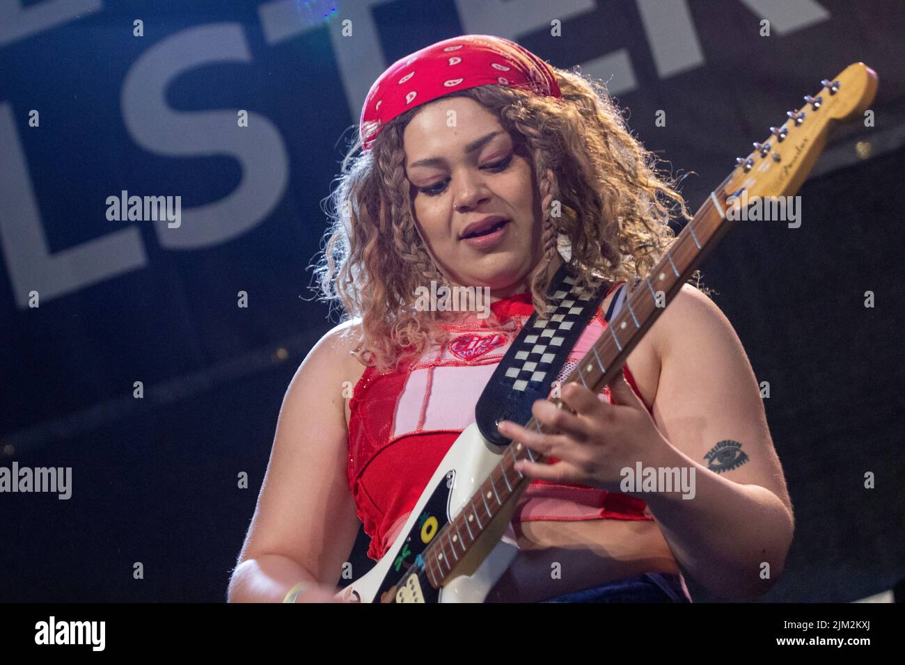 Cherym, performing at the 2022 Stendhal Festival. The Stendhal festival ...