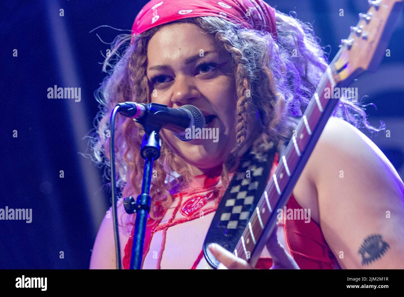 Cherym, performing at the 2022 Stendhal Festival. The Stendhal festival ...