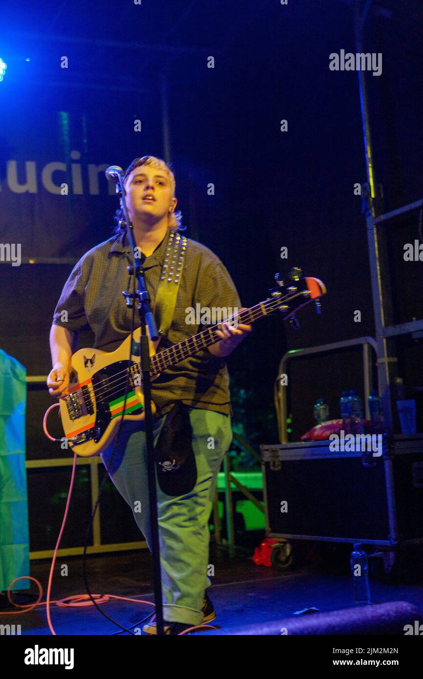 Cherym, performing at the 2022 Stendhal Festival. The Stendhal festival ...