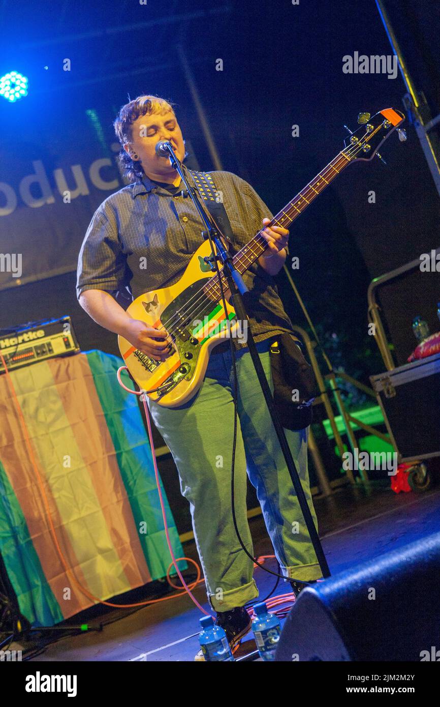 Cherym, performing at the 2022 Stendhal Festival. The Stendhal festival ...