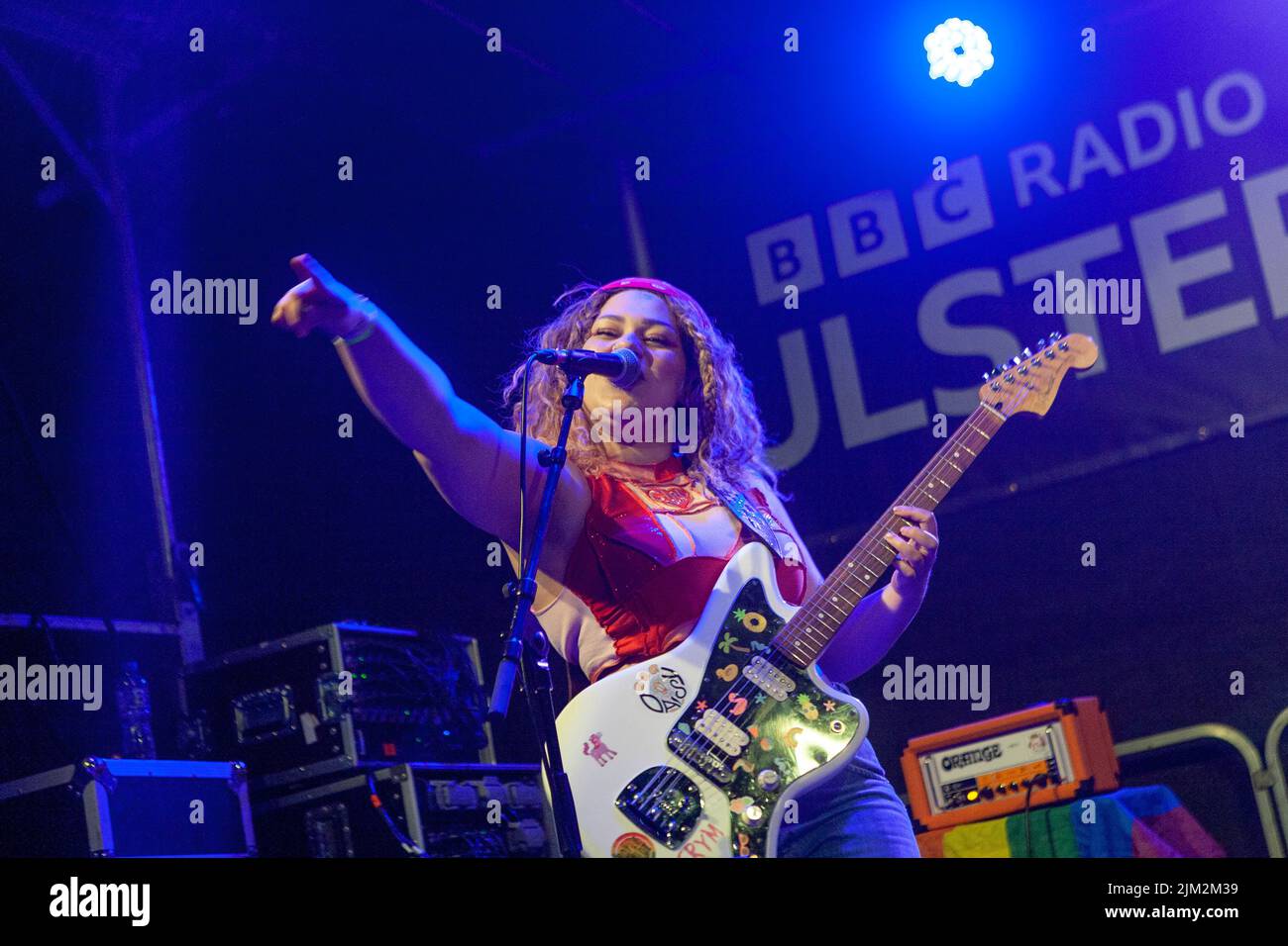 Cherym, performing at the 2022 Stendhal Festival. The Stendhal festival ...