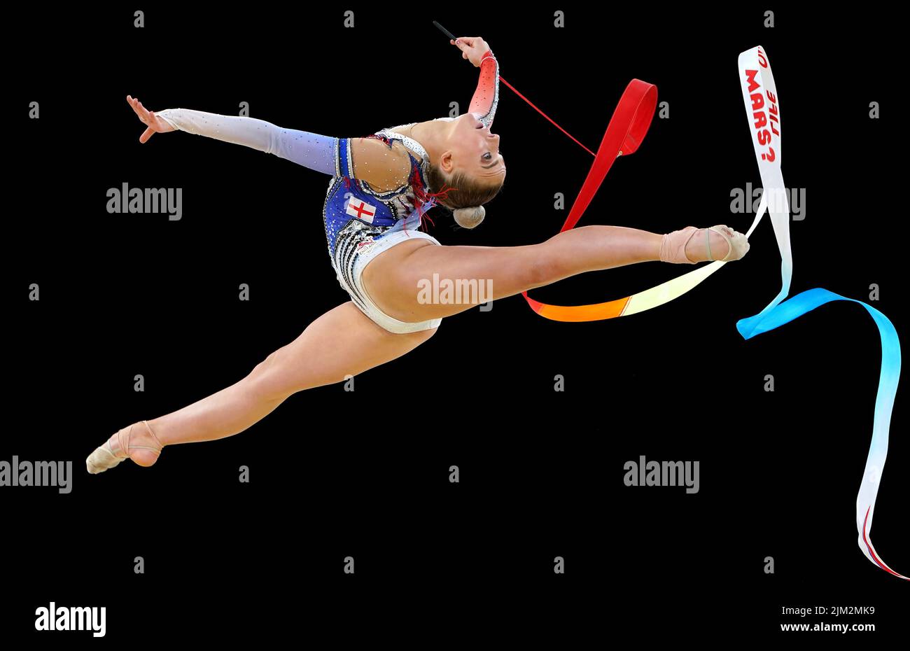 England's Saffron Severn during the Rhythmic Gymnastics, Team Final and ...