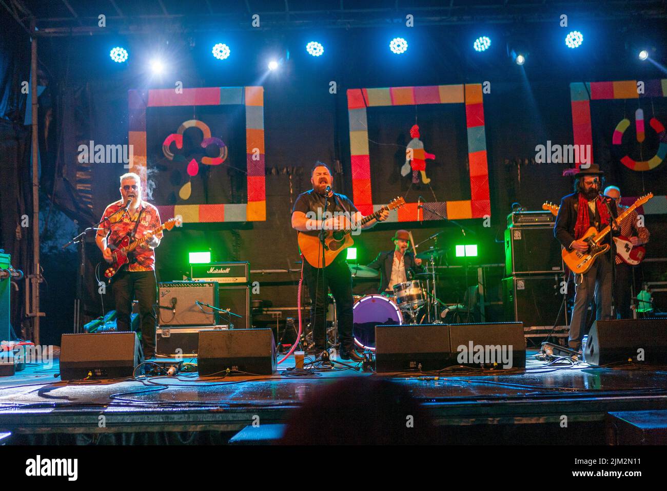 Here Come The Landed Gentry, performing at the 2022 Stendhal Festival ...
