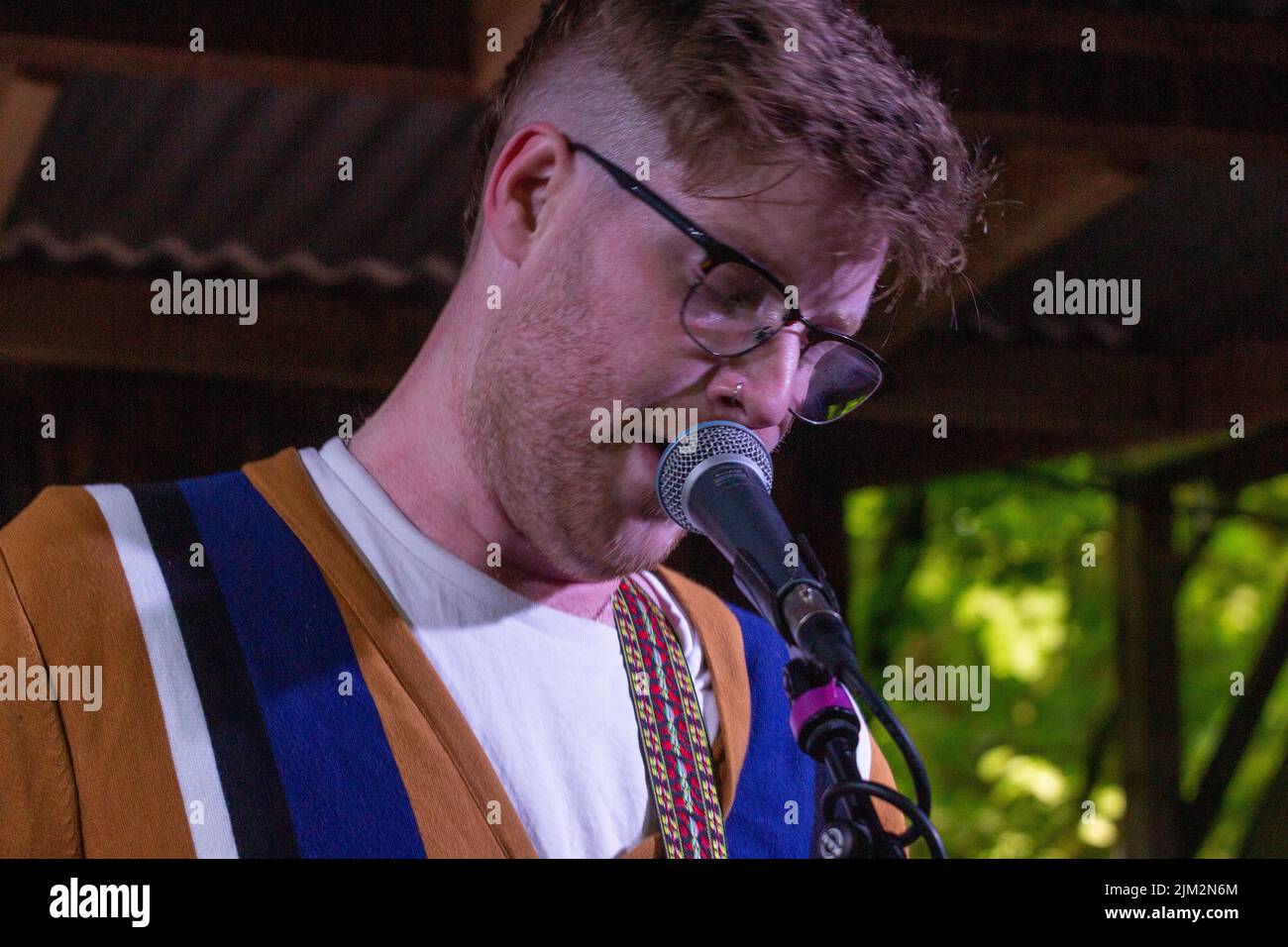 Red Eye Pariah, performing at the 2022 Stendhal Festival. The Stendhal ...