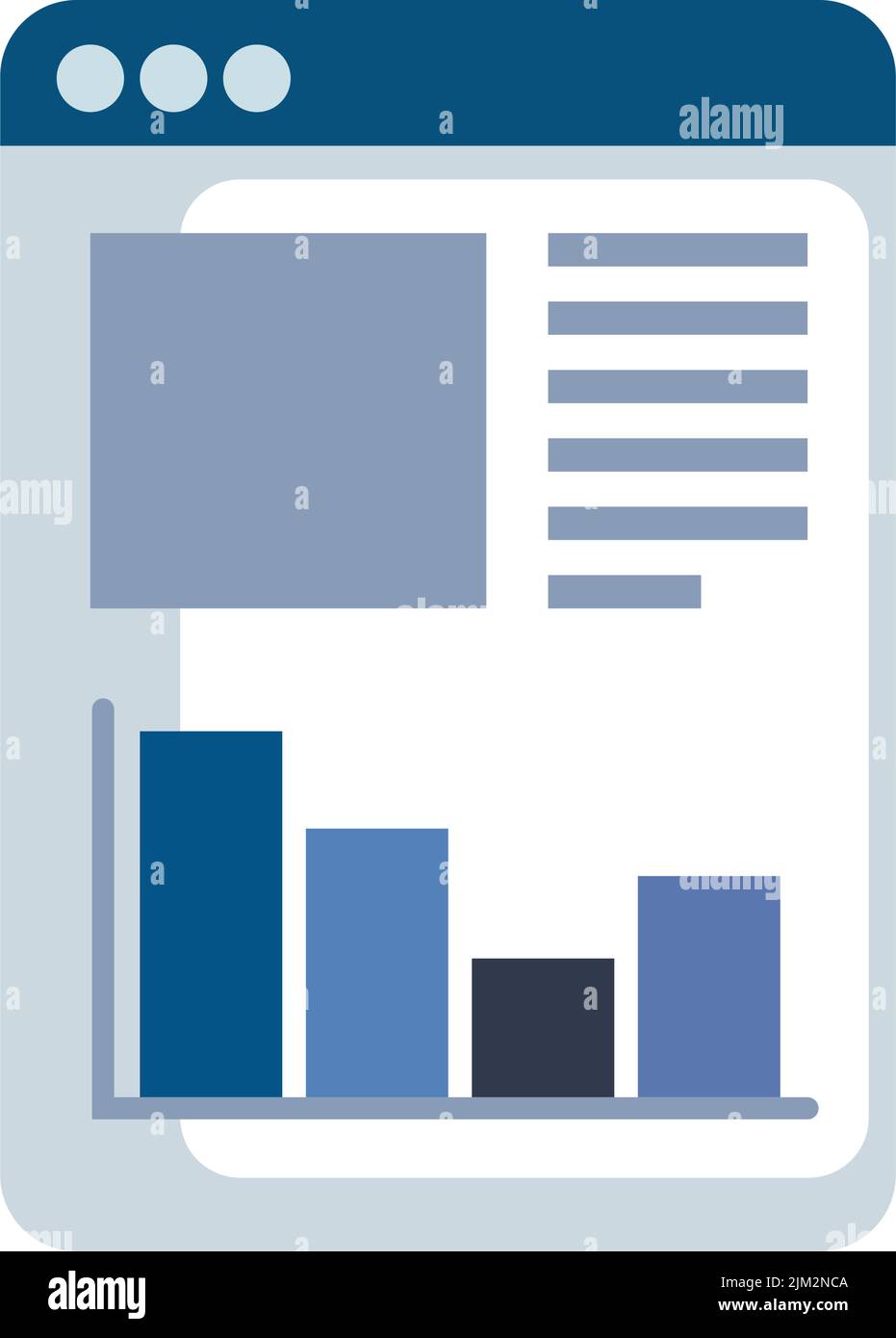 Bars chart page hi-res stock photography and images - Alamy