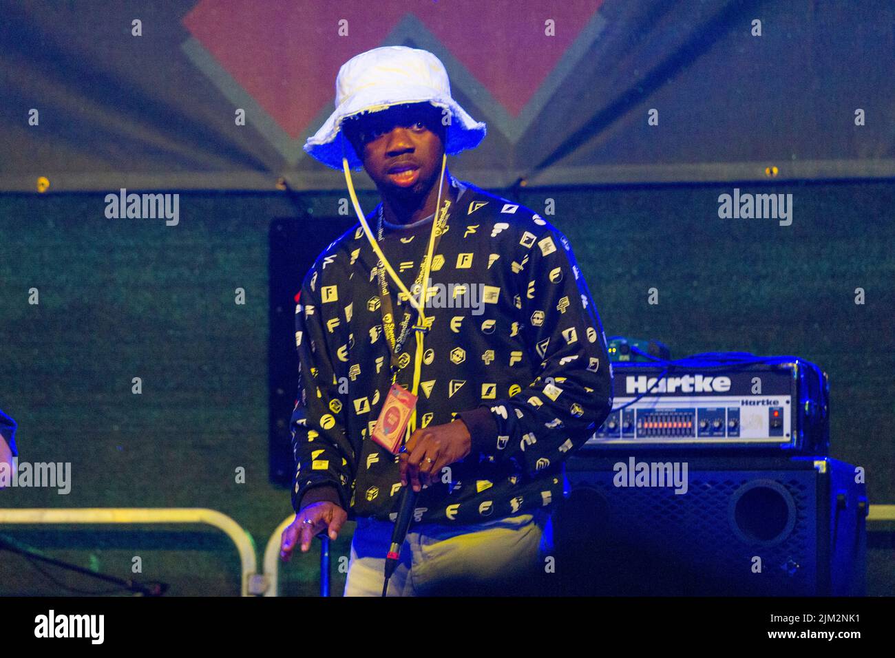 Tebi Rex, performing at the 2022 Stendhal Festival. The Stendhal ...