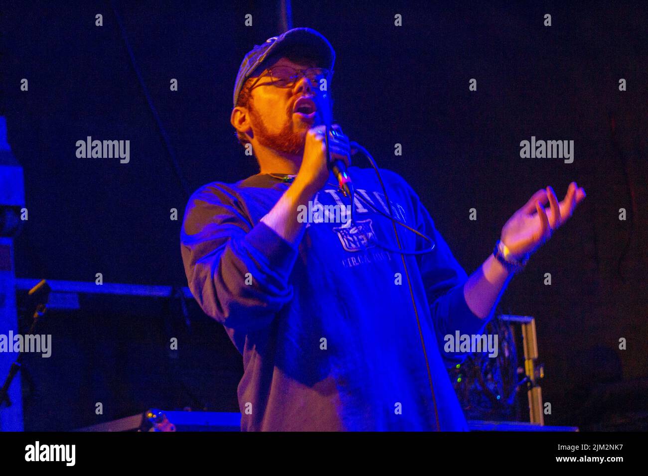 Tebi Rex, performing at the 2022 Stendhal Festival. The Stendhal ...