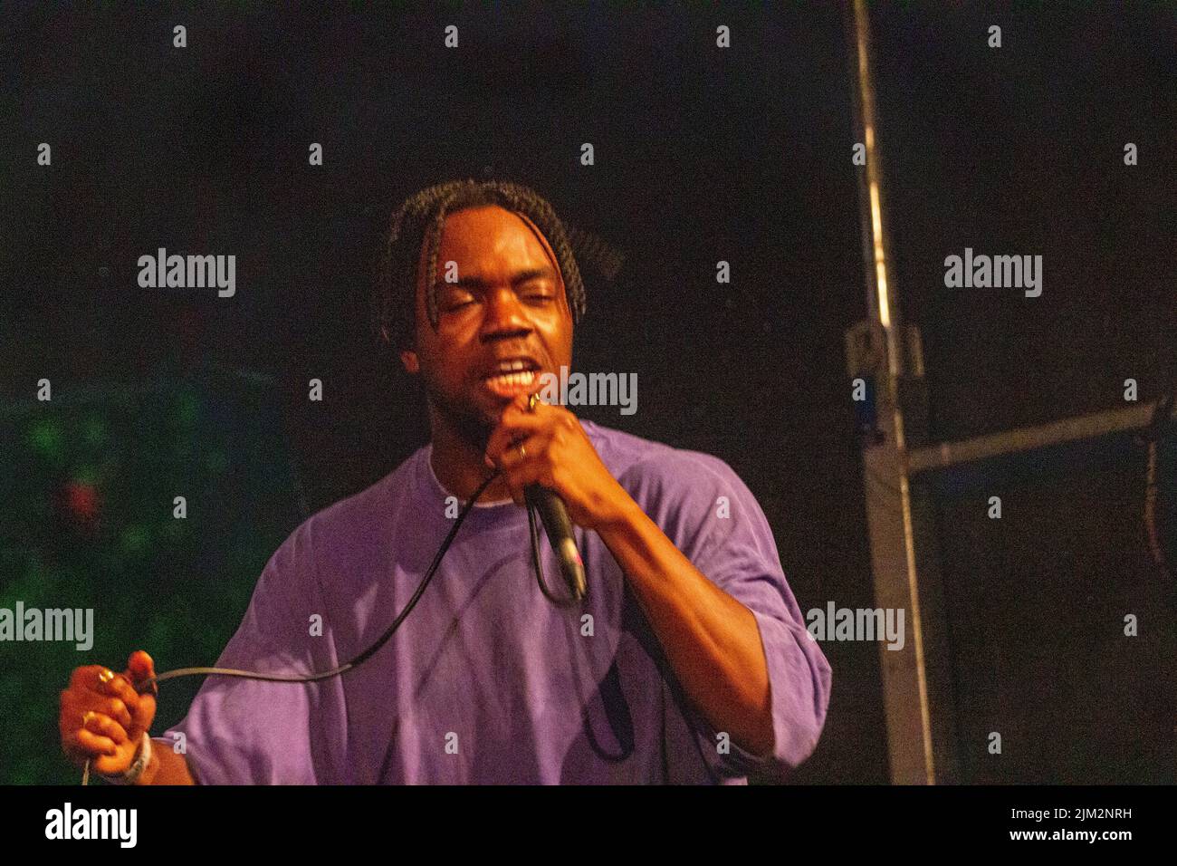 Tebi Rex, performing at the 2022 Stendhal Festival. The Stendhal ...