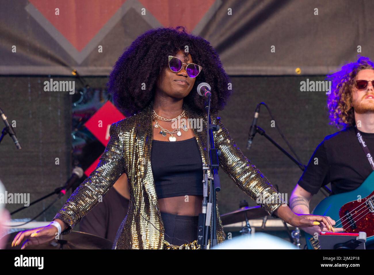 Winnie AMA, performing at the 2022 Stendhal Festival. The Stendhal ...