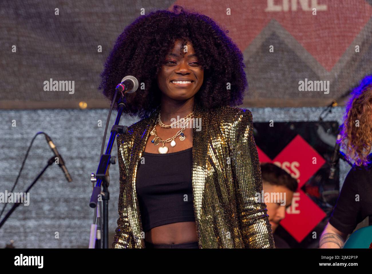 Winnie AMA, performing at the 2022 Stendhal Festival. The Stendhal ...