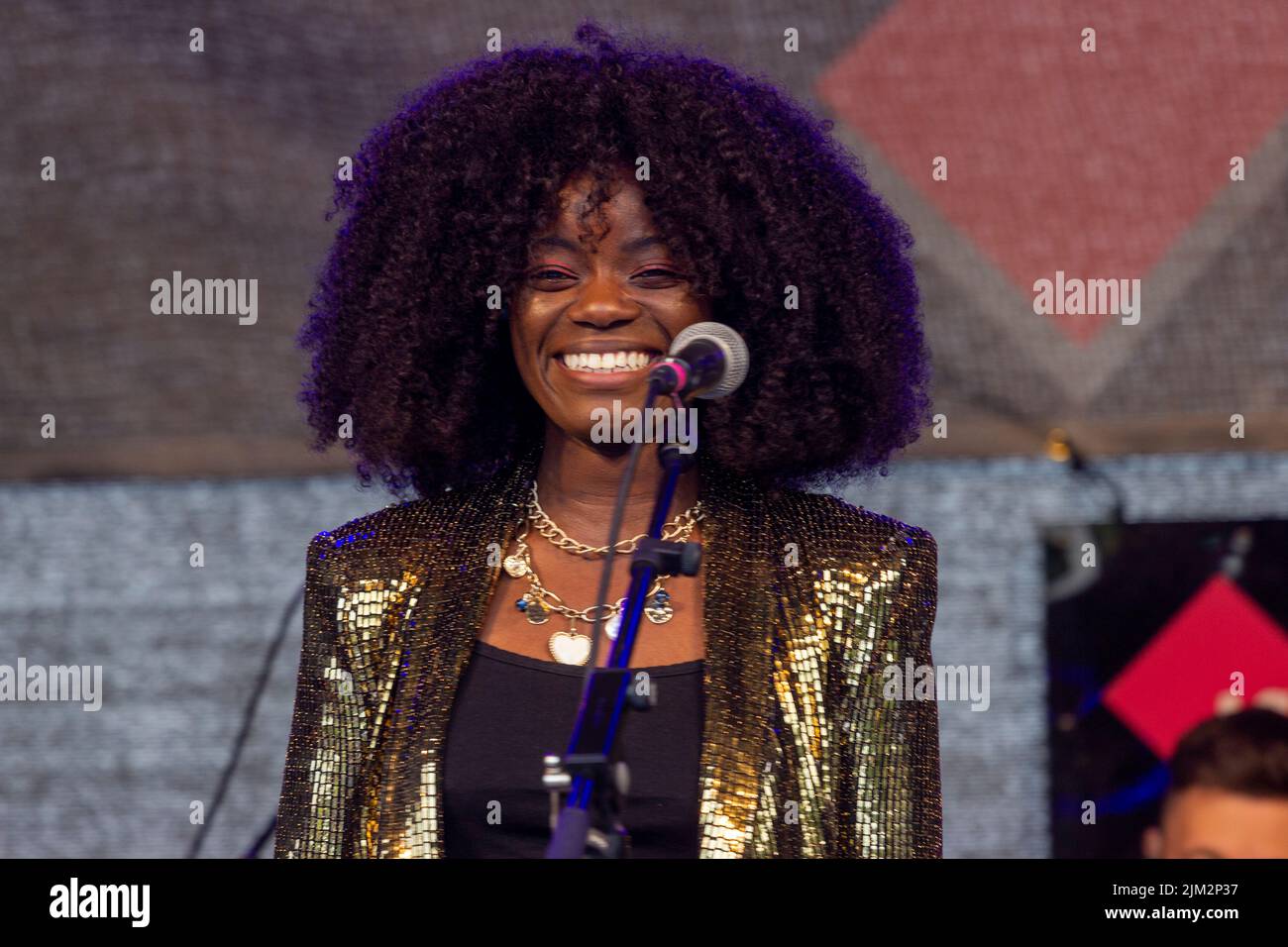 Winnie AMA, performing at the 2022 Stendhal Festival. The Stendhal ...