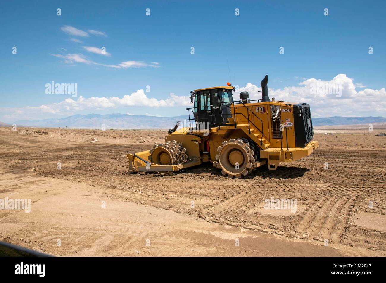 Construction crews are building a new stretch of highway in this part ...