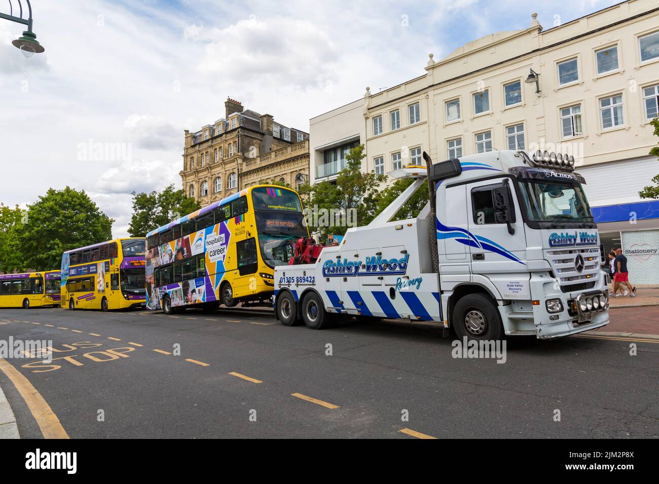 Christchurch to bournemouth bus routes hi-res stock photography and ...