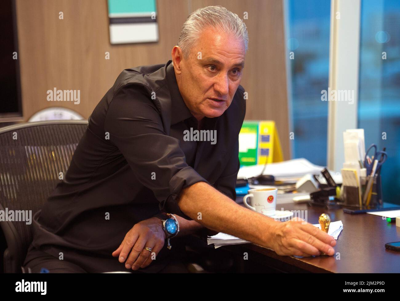 Rio de Janeiro-Brazil May 5, 2022, interview with Brazil national ...