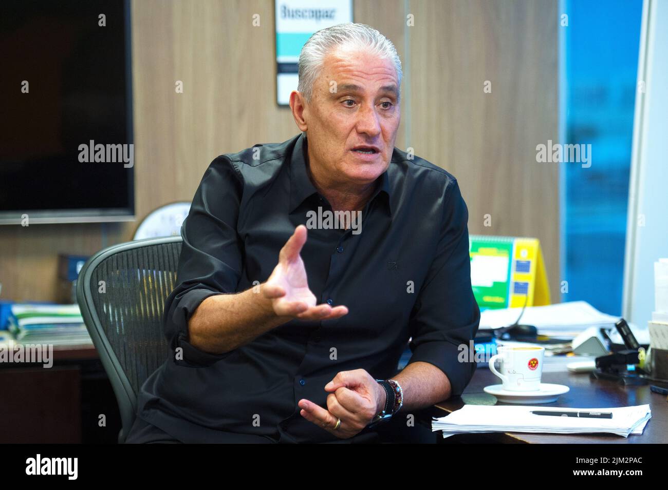 Rio de Janeiro-Brazil May 5, 2022, interview with Brazil national ...