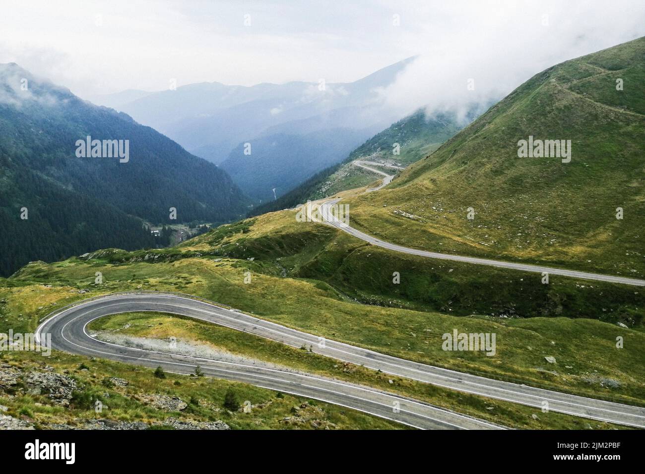 Romania, Transylvania, Transfagarasan road Stock Photo - Alamy