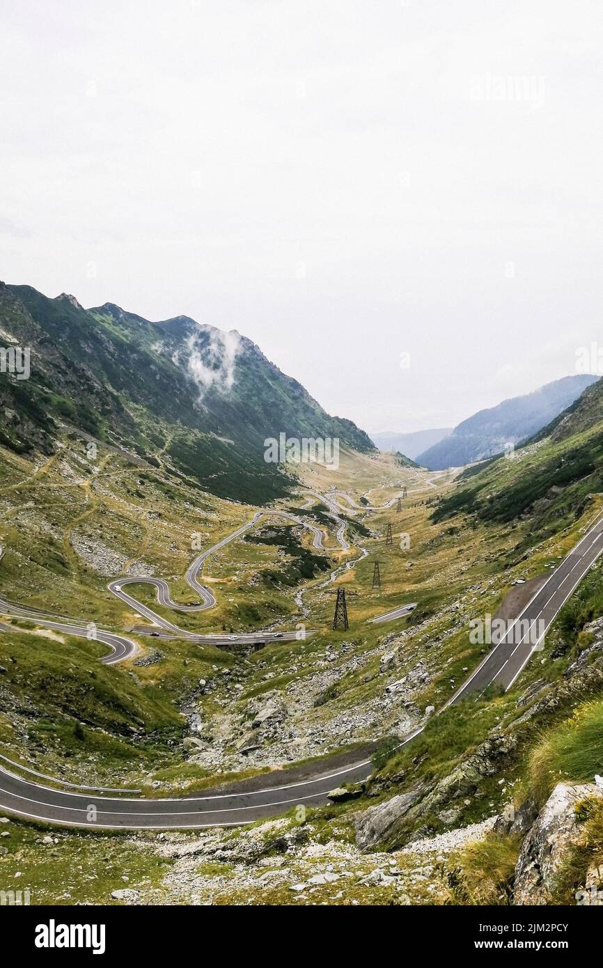 Romania, Transylvania, Transfagarasan road Stock Photo - Alamy