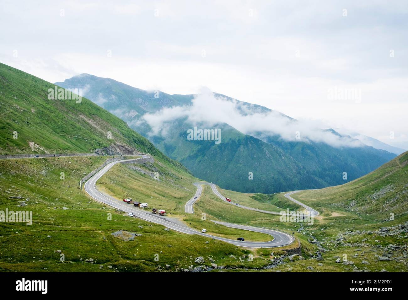 Romania, Transylvania, Transfagarasan road Stock Photo - Alamy