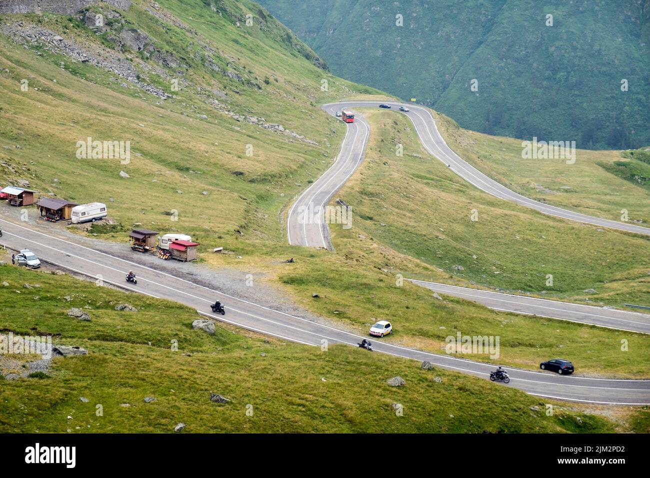 Romania, Transylvania, Transfagarasan road Stock Photo - Alamy