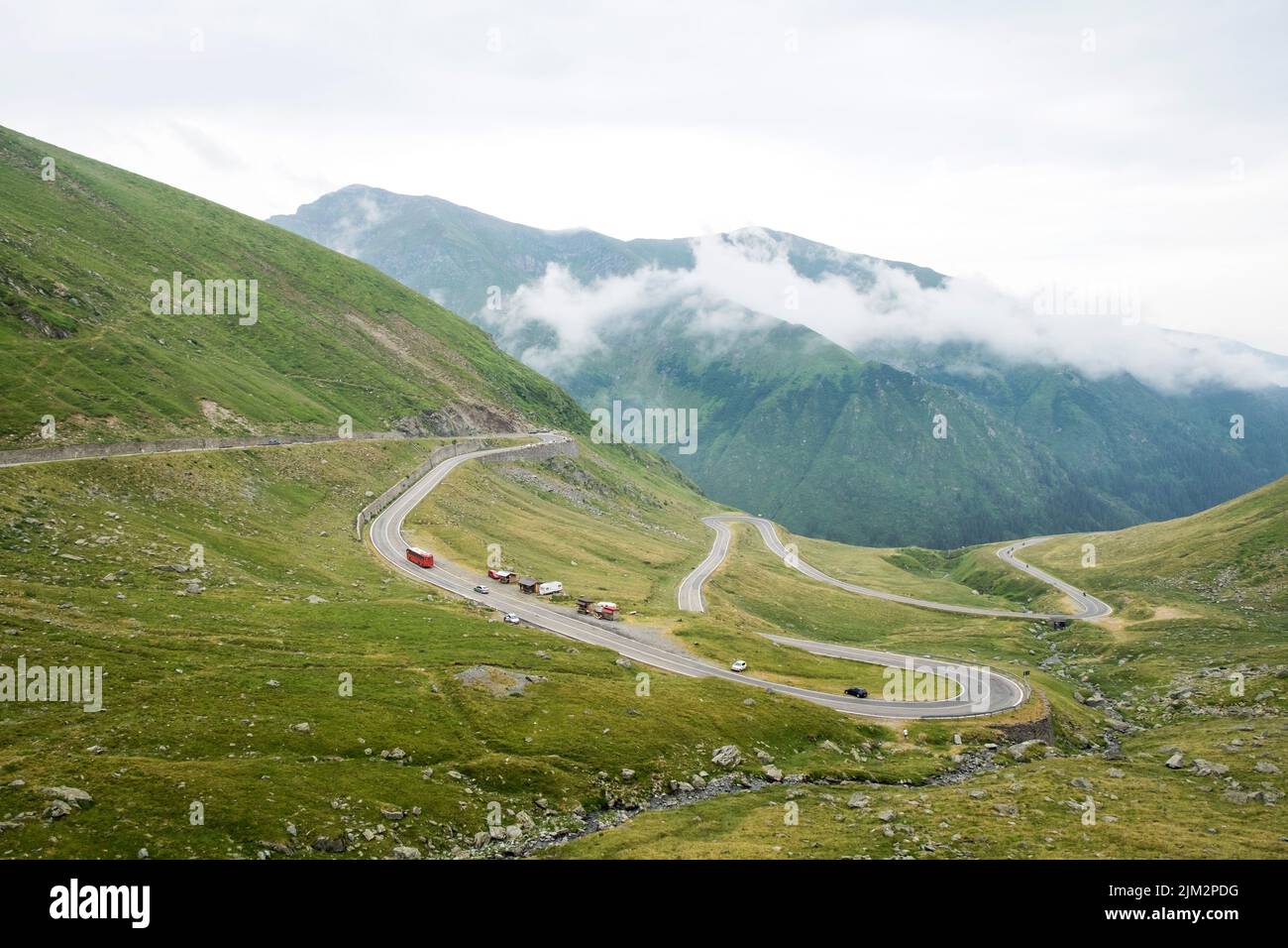 Romania, Transylvania, Transfagarasan road Stock Photo - Alamy