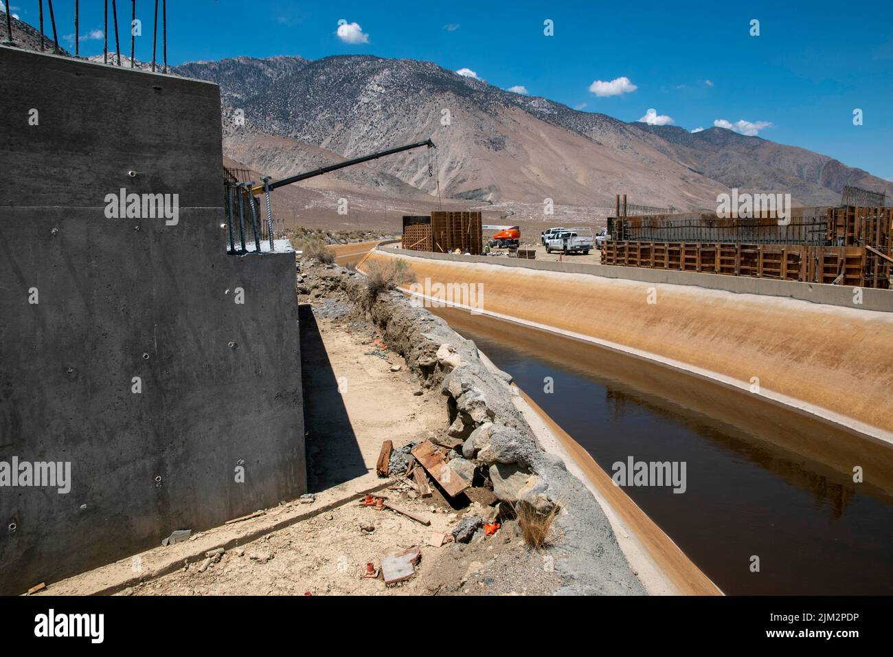 Construction crews are building a new stretch of highway in this part ...