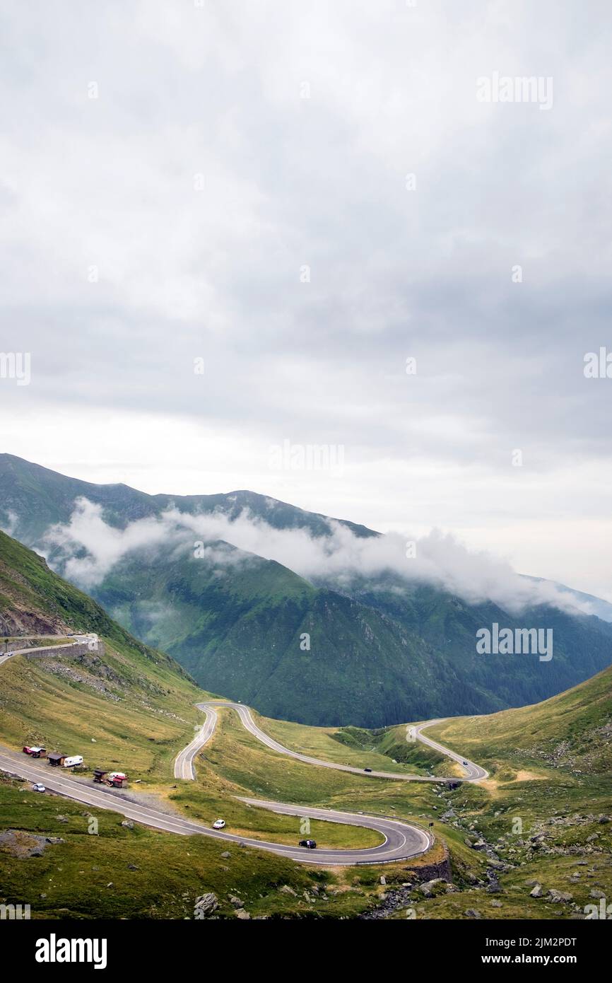Romania, Transylvania, Transfagarasan road Stock Photo - Alamy
