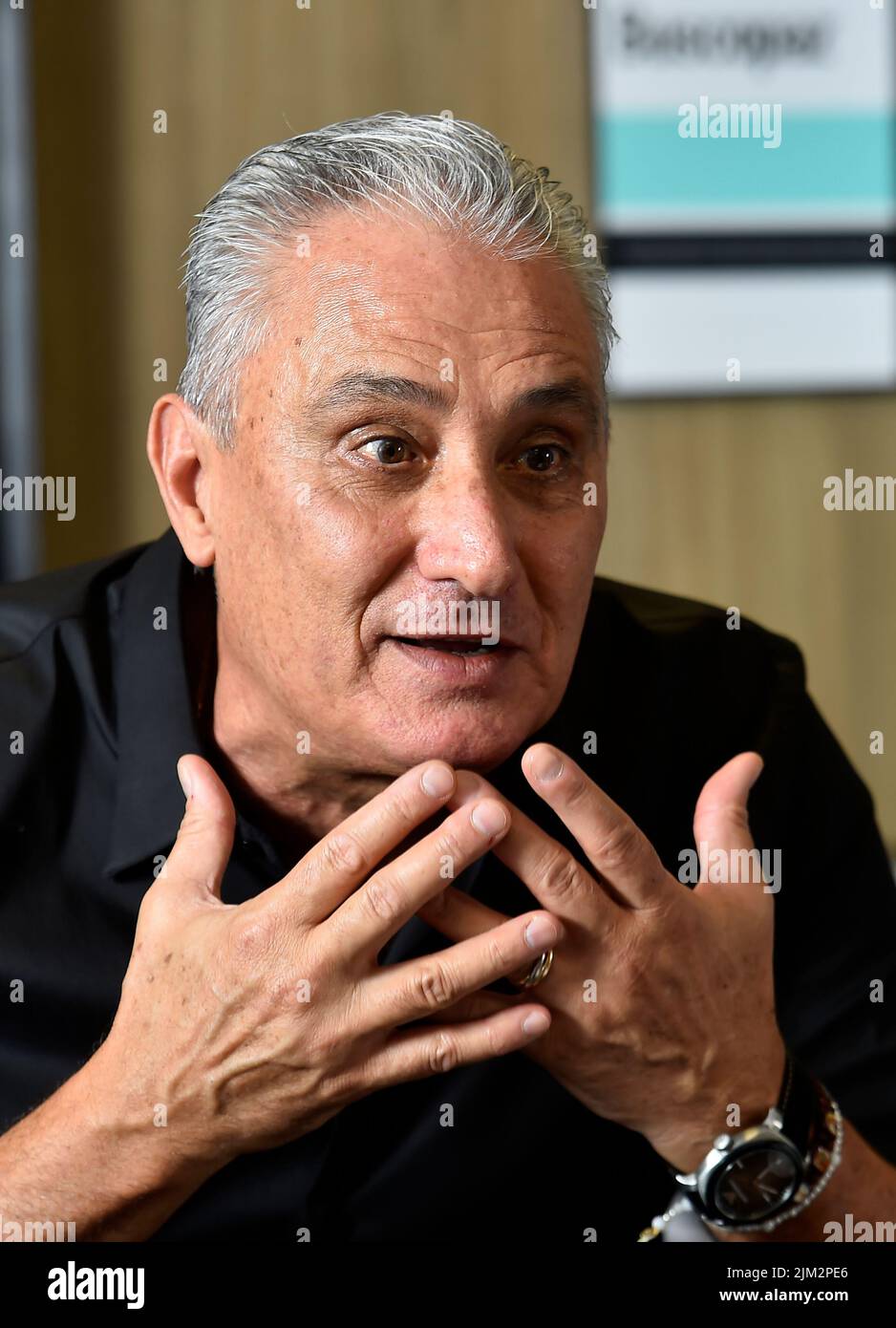 Rio de Janeiro-Brazil May 5, 2022, interview with Brazil national ...