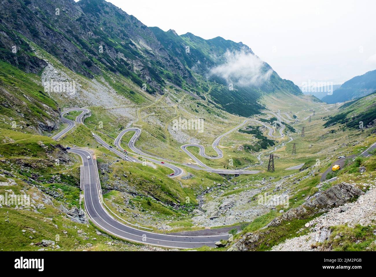 Romania, Transylvania, Transfagarasan road Stock Photo - Alamy