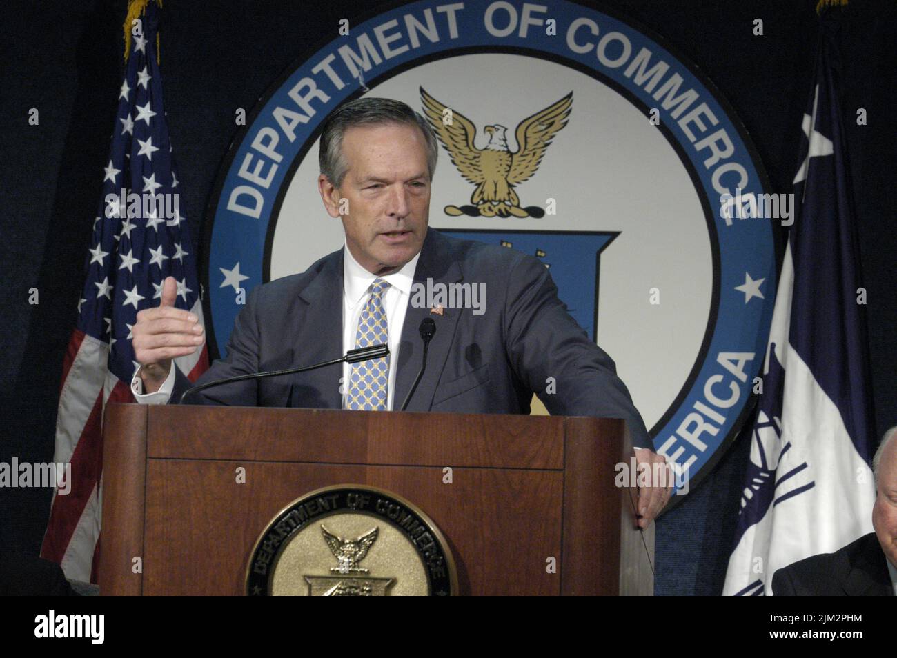 Office of the Secretary - SECRETARY DONALD EVANS PRESS CONFERANCE ON ...