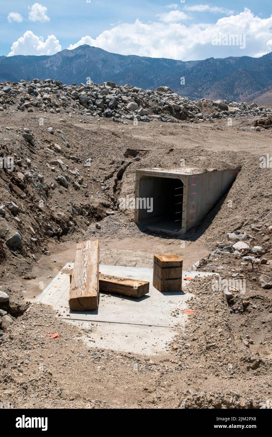 Construction crews are building a new stretch of highway in this part ...