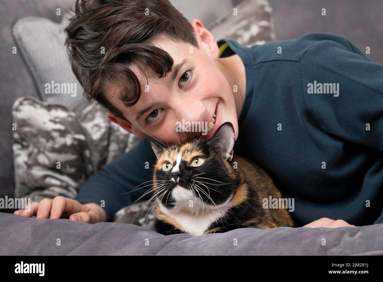 EDITORIAL USE ONLY Previously unissued photo of Elliot Abery, age 11 ...