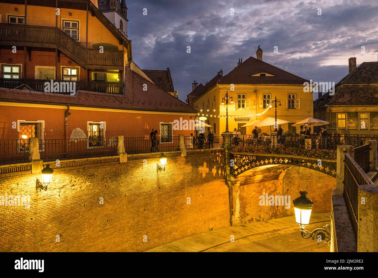Romania, Transylvania, Sibiu, Liars bridge Stock Photo - Alamy