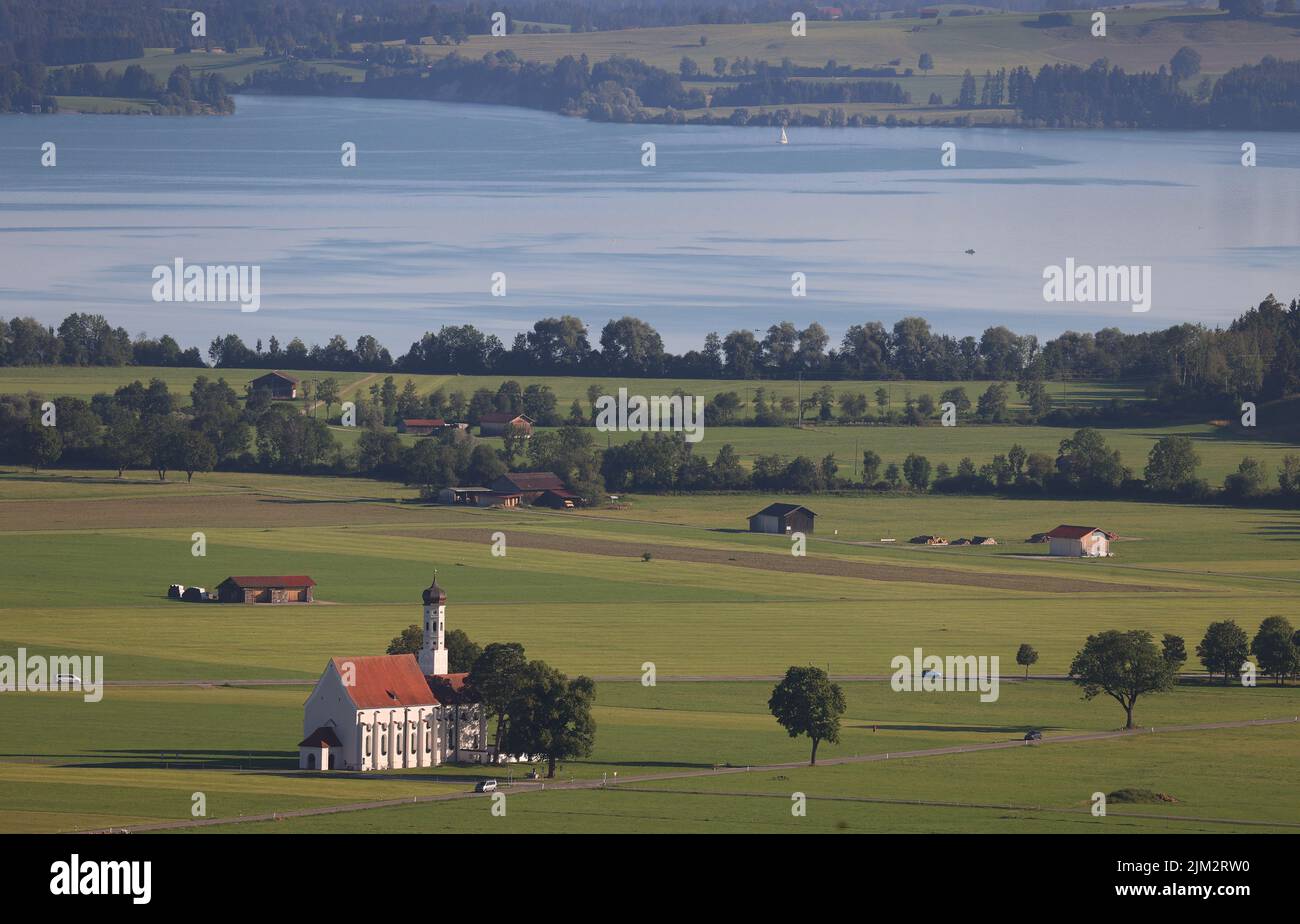 Behind lake forggensee hi-res stock photography and images - Alamy