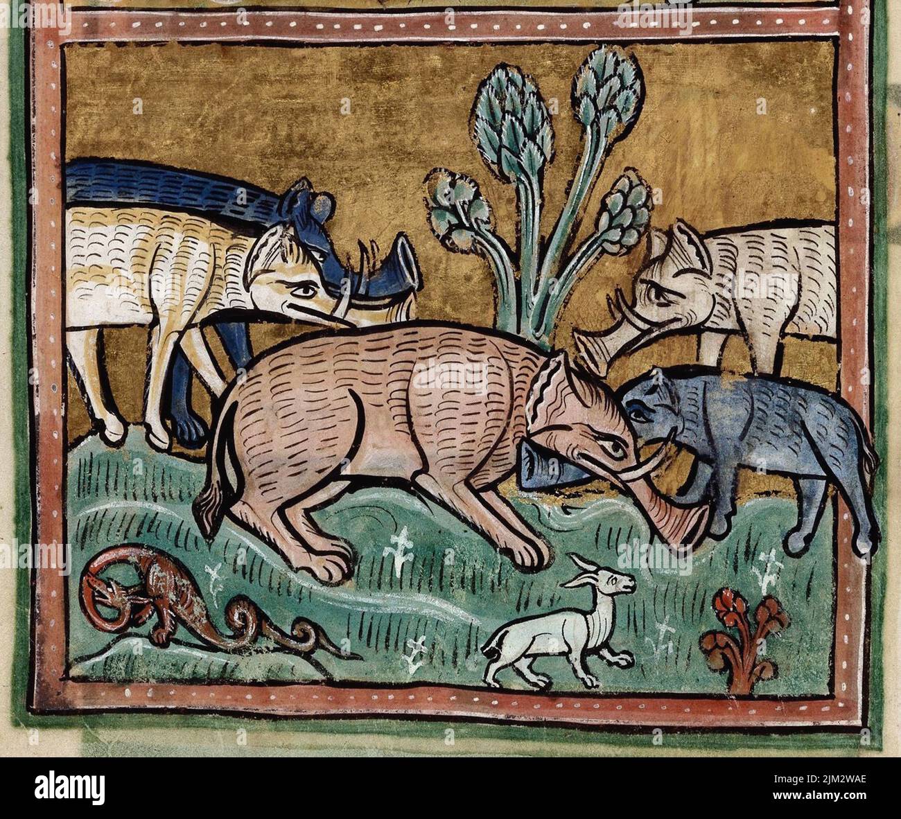 Medieval Mythology themed illustration artwork Stock Photo - Alamy