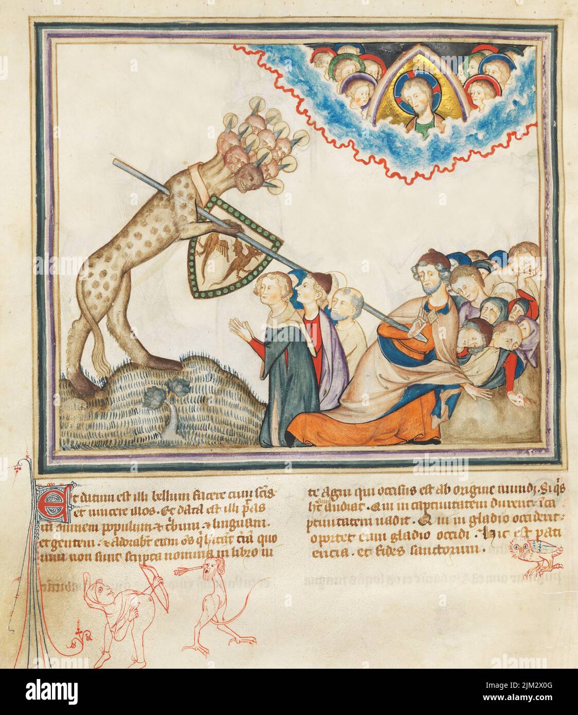 Medieval Mythology themed illustration artwork Stock Photo - Alamy