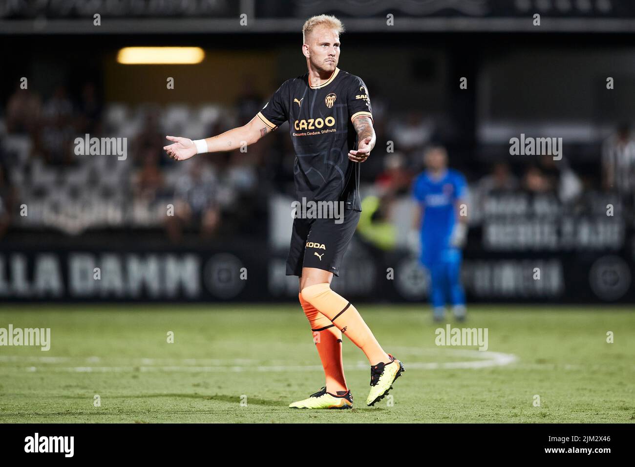 Uros Racic of Valencia CF Stock Photo - Alamy