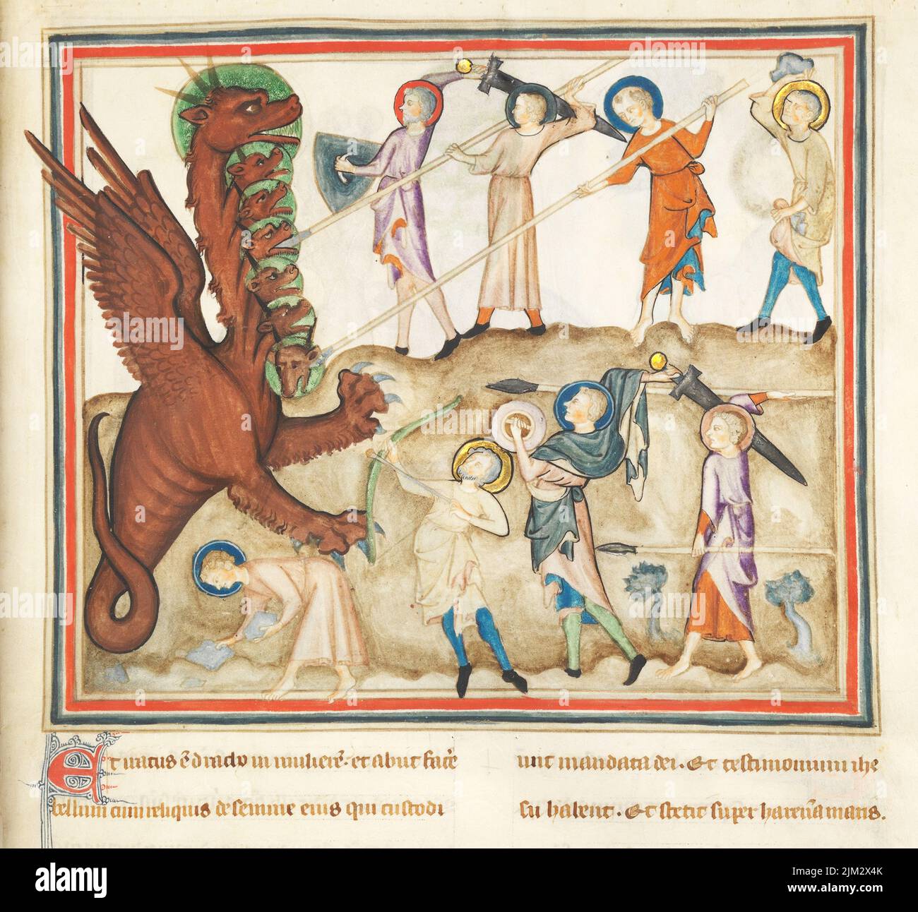 Medieval Mythology themed illustration artwork Stock Photo - Alamy