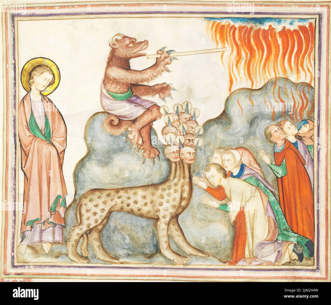 Medieval Mythology themed illustration artwork Stock Photo - Alamy