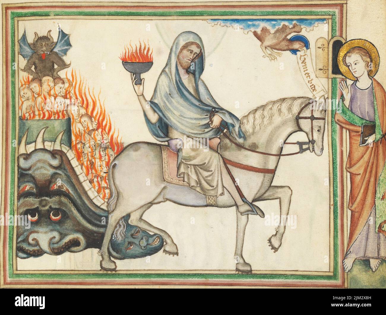 Medieval Mythology themed illustration artwork Stock Photo - Alamy