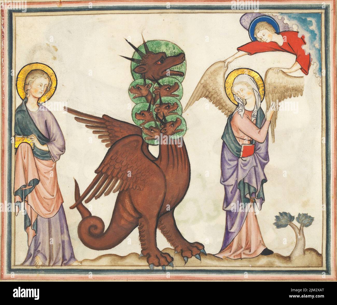 Medieval Mythology themed illustration artwork Stock Photo - Alamy