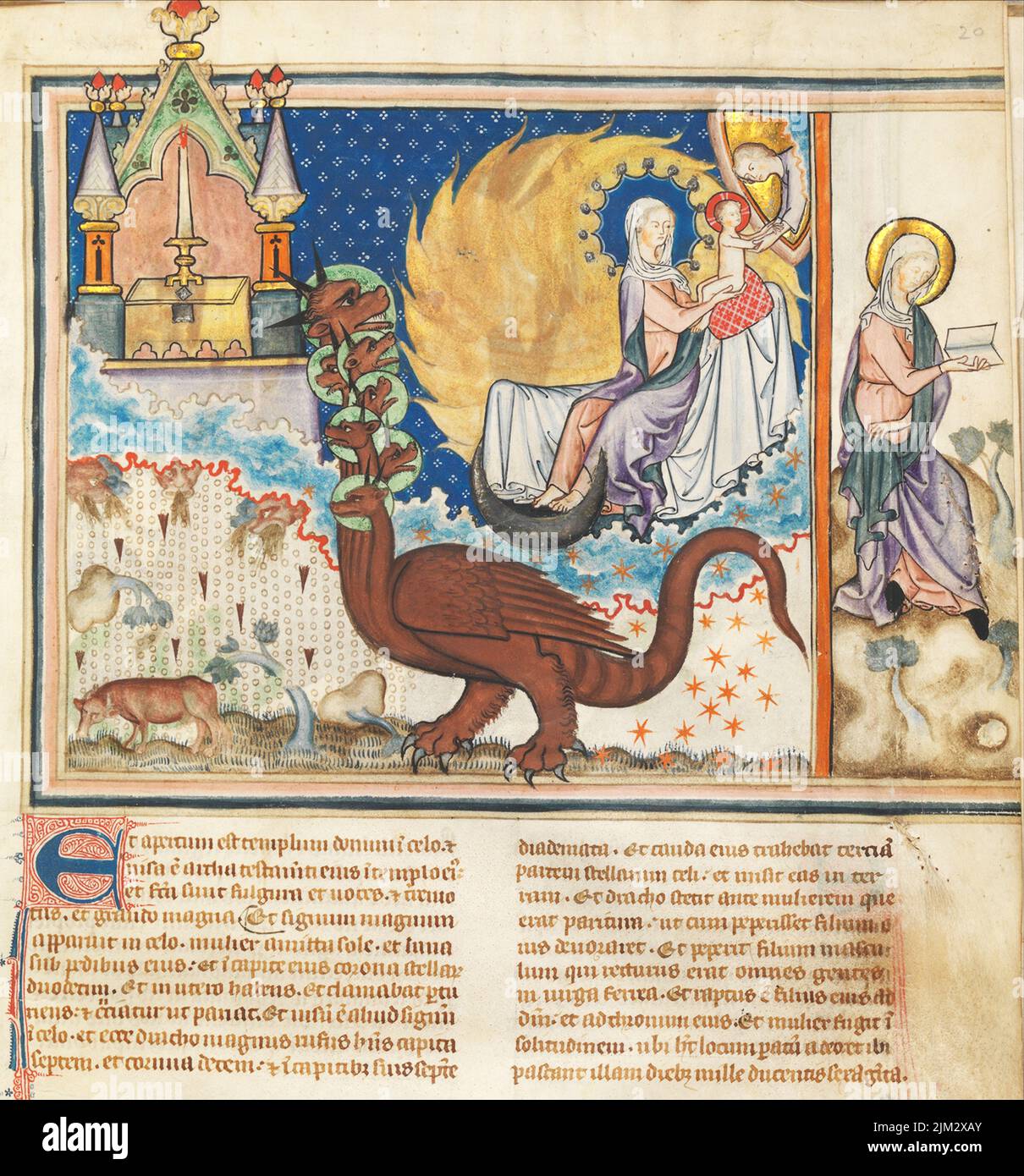 Medieval Mythology themed illustration artwork Stock Photo - Alamy